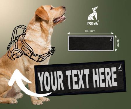 K9harness. Custom Patches